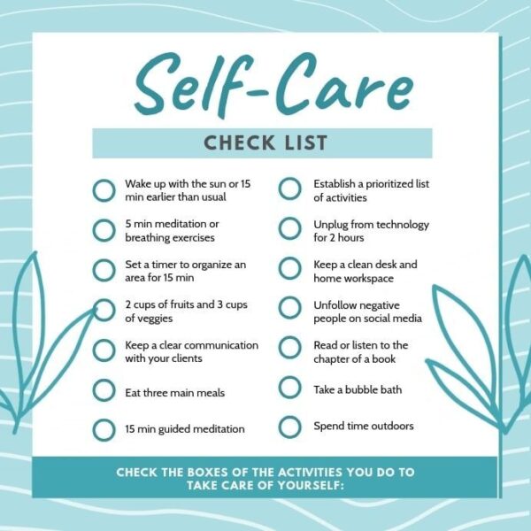 Boost Your Wellness with 5 Minute Self-Care Routine Checklist
